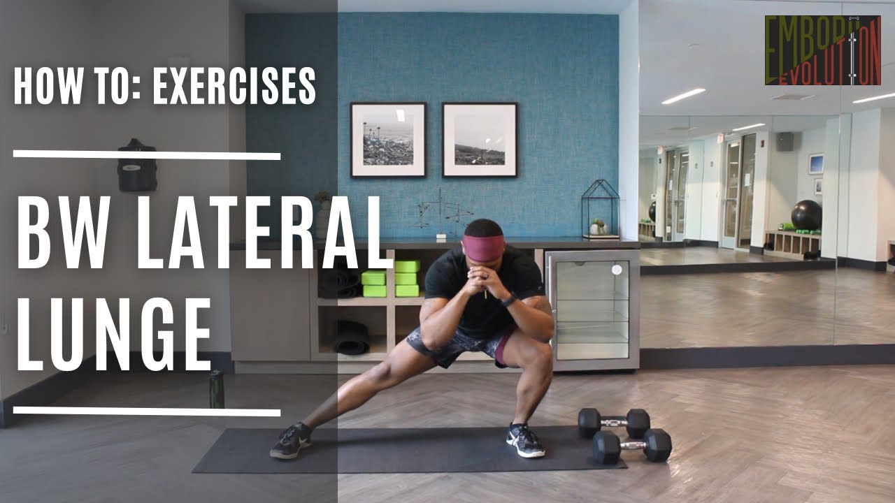 BW Lateral Lunge - YouTube