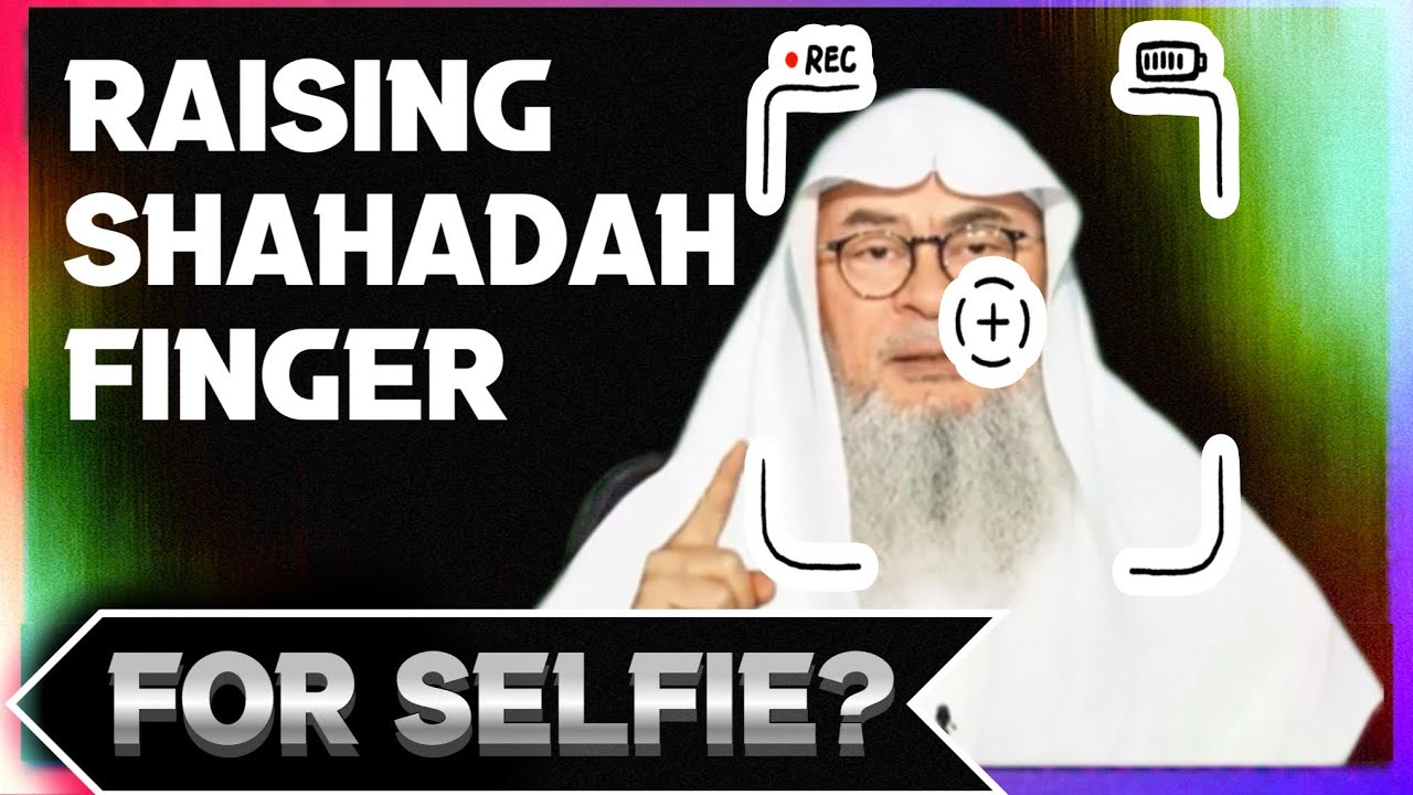 Raising the Shahada finger for a SELFIE? assimalhakeem JAL - YouTube