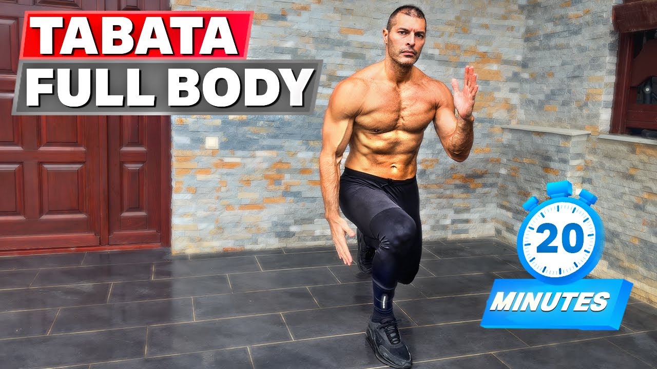Quick & Intense 20-Min Tabata Full Body Workout | At-Home HIIT - YouTube