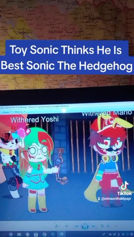 Toy Sonic Think He Is The Best Sonic The Hedgehog - YouTube