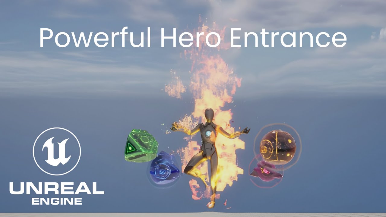 Creating a Powerful Hero Entrance in Unreal Engine 5 - YouTube