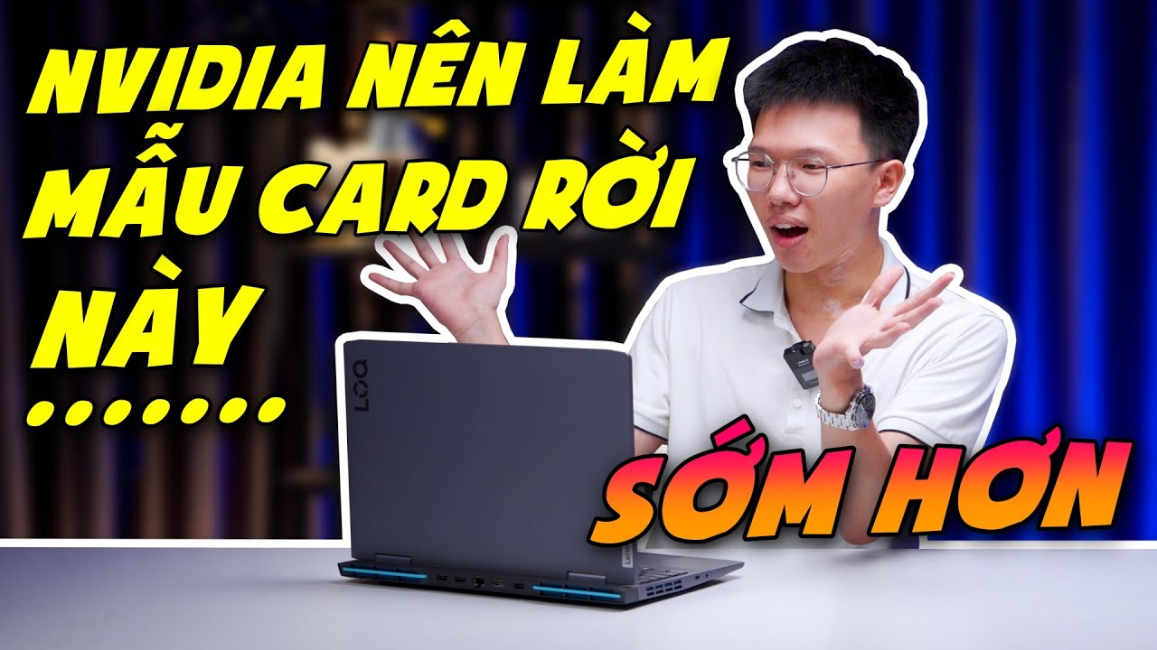 NVIDIA đáng ra nên làm mẫu Card Rời này sớm hơn cho Laptop... RTX 3050 ...