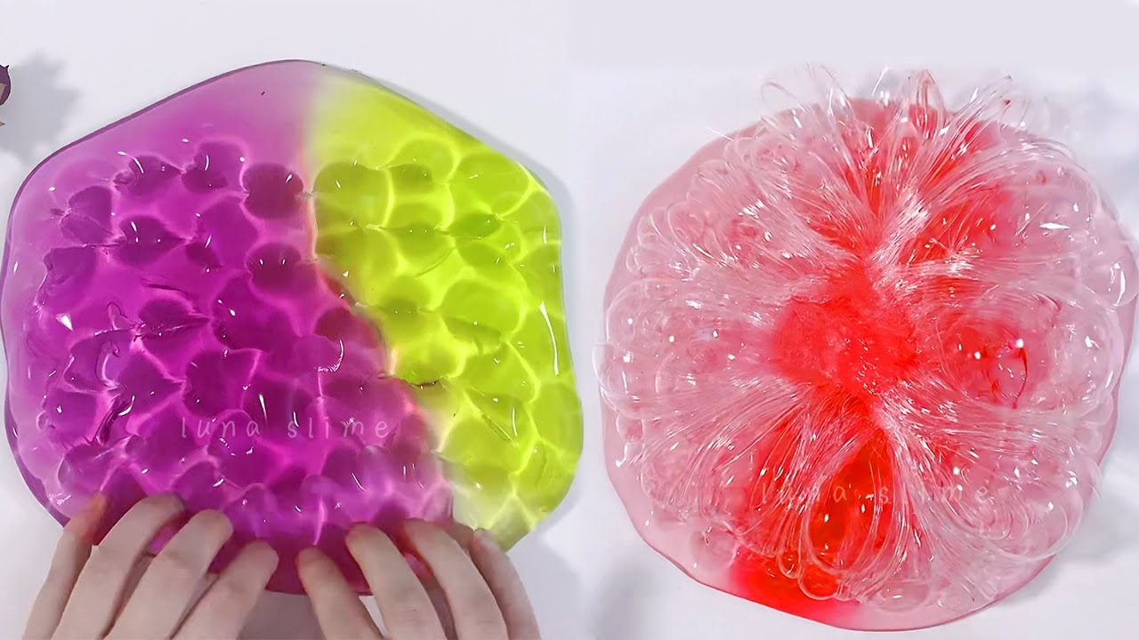 Satisfying Slime Jelly #8 | Inflatable Jelly | ASMR - YouTube