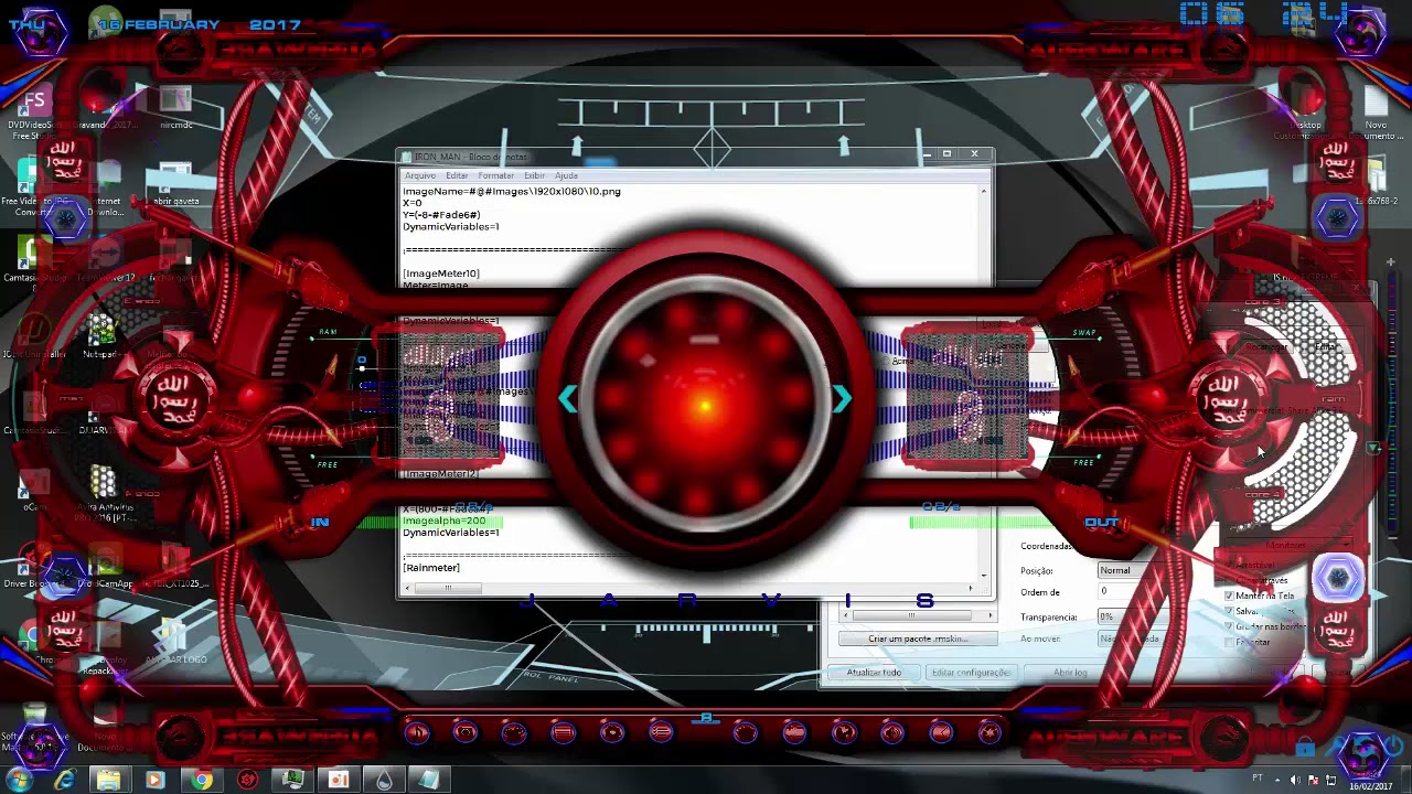 JARVIS como criar e modificar skin para o jarvis - YouTube