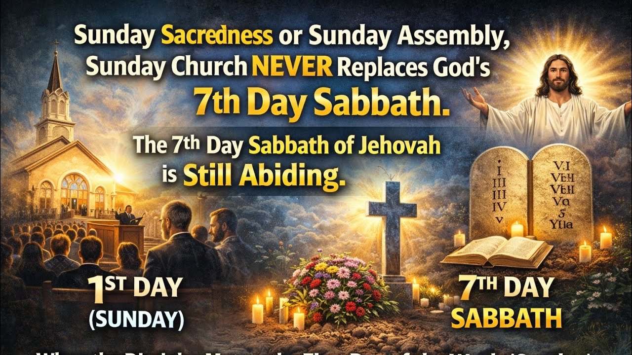 Sunday never replaces God's 7th day sabbath. The sabbath of the Lord ...