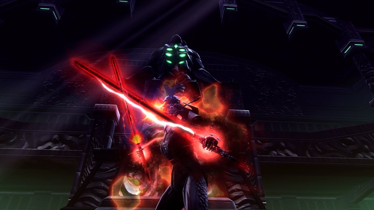 SWTOR: DARK SIDE JEDI KNIGHT - PATH TO POWER - YouTube