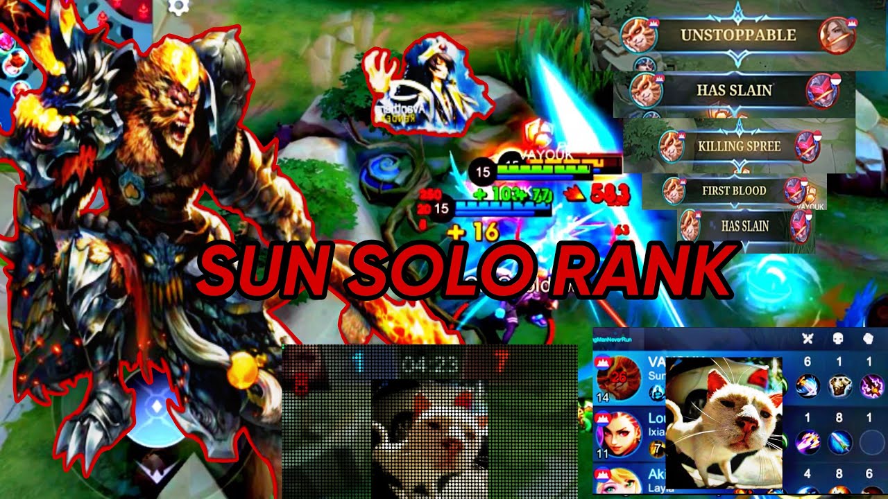 SUN COMBO SKILL / SUN SOLO RANK-MLBB GAMEPLAY ⚔️🔥@VAY-ML - YouTube