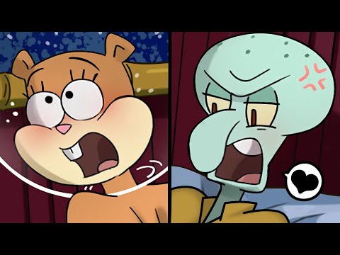 Sandy X Squidward 『Comic Dub 2』