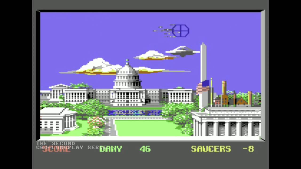 C64-Longplay - Saucer Attack (720p) - YouTube
