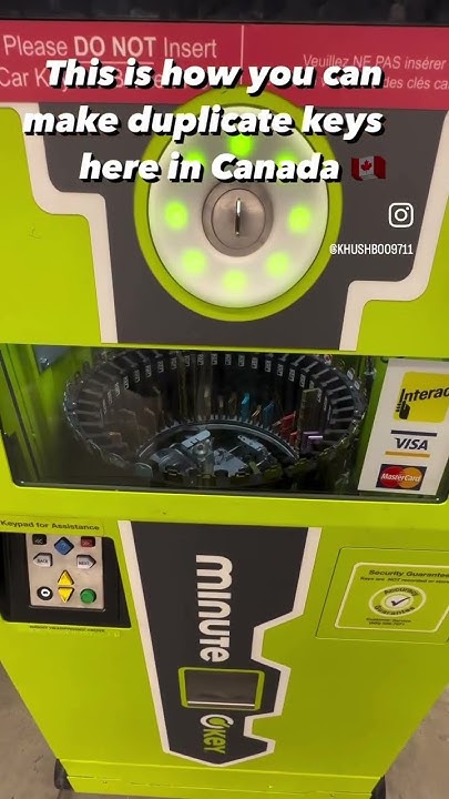 This is how we make duplicate keys in Canada 🇨🇦 #keys #canada # ...