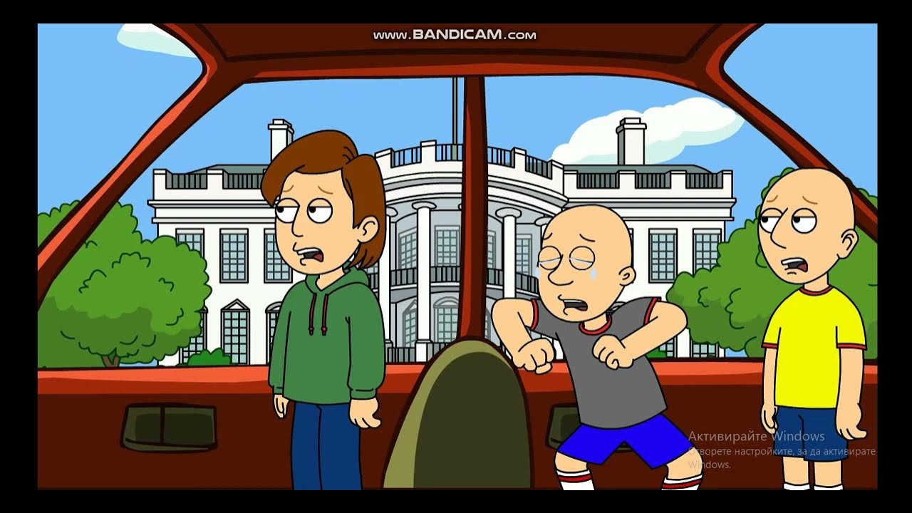 Classic Caillou Misbehaves On The Way To Bai Ivan The Movie/Grounded - YouTube