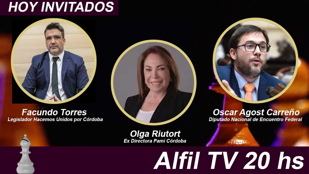 ESTE VIERNES Facundo Torres, Olga Riutort y Oscar Agost Carreño - YouTube