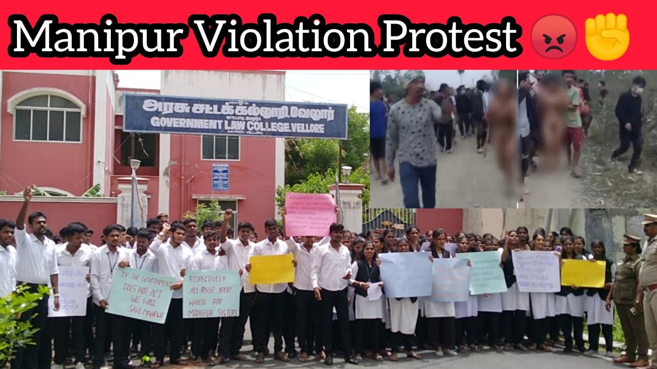 Manipur Violation Protest 😡 Two Women Paraded Naked And Gang Raped ...