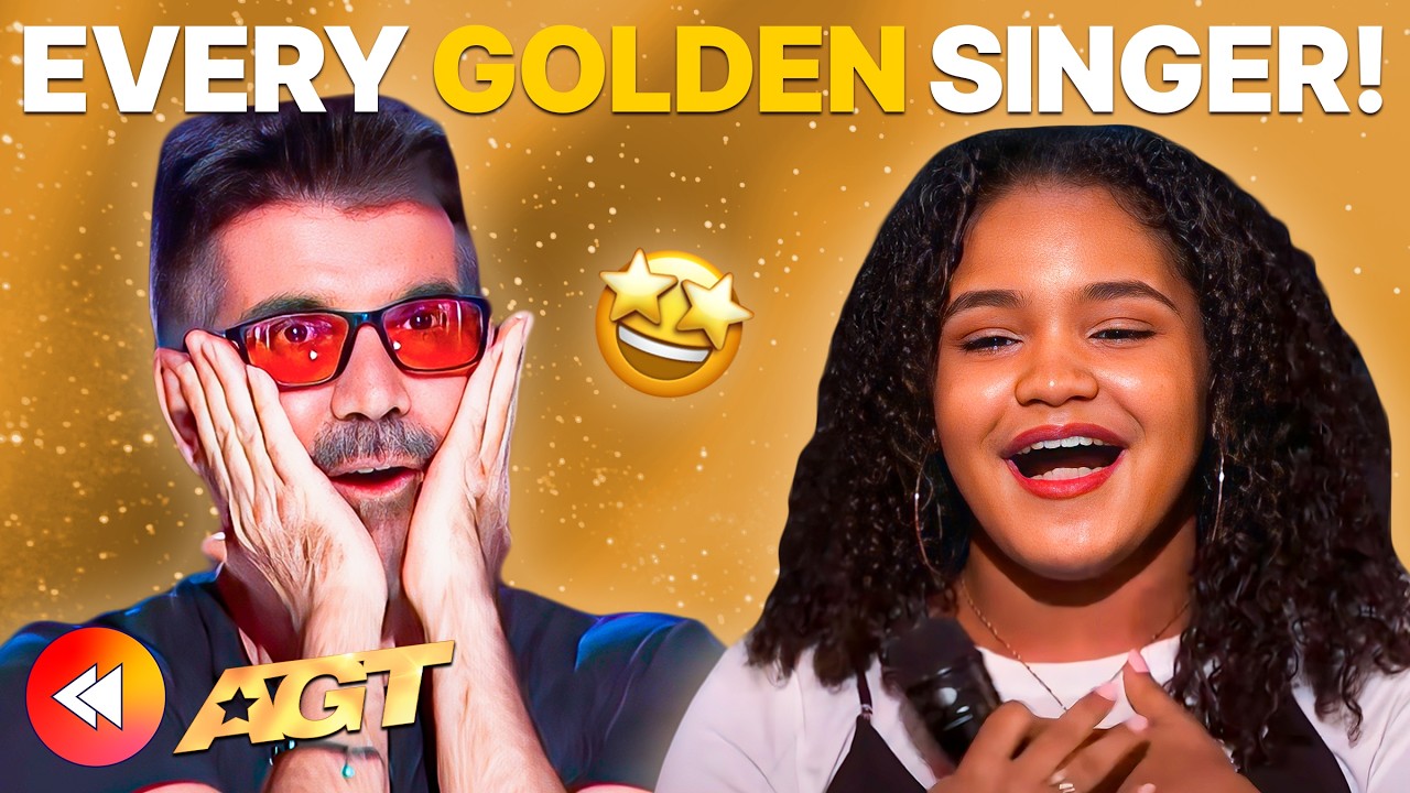 GOLDEN VOICES of AGT 🎤 Every Golden Buzzer Singer from 2015-2024 🤩 ...
