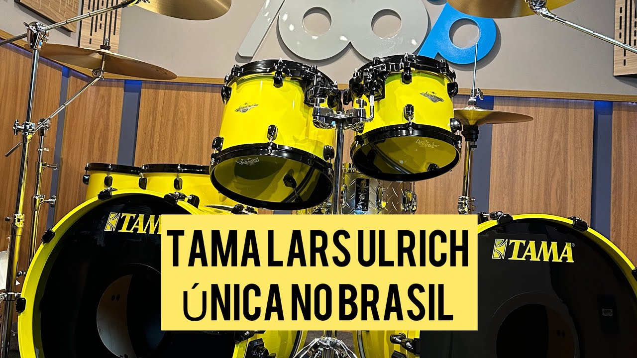 Bateria Tama Lars Ulrich Signature 40th Anniversary (Exclusiva no ...