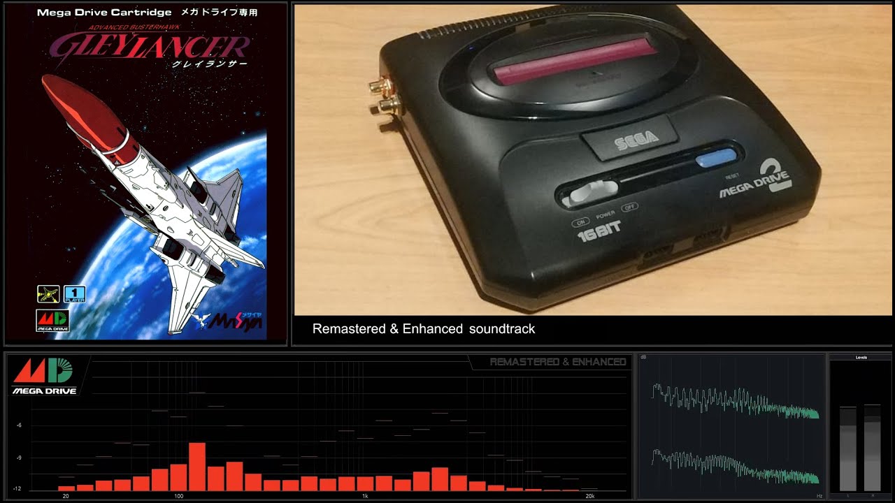 [Sega Megadrive Soundtrack] Gleylancer - Track 01 Story Begin ...