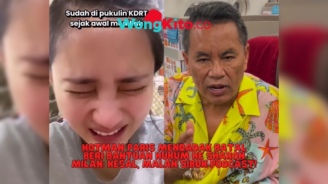 Hotman Paris Mendadak Batal Beri Bantuan Hukum ke Sharon Milan Kesal ...