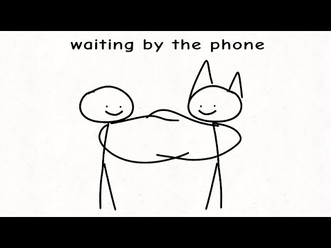 waiting by the phone animation meme - YouTube