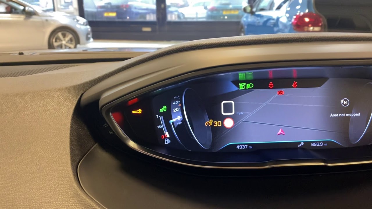 Using cruise control/speed limiter on Peugeot and Citroen models - YouTube
