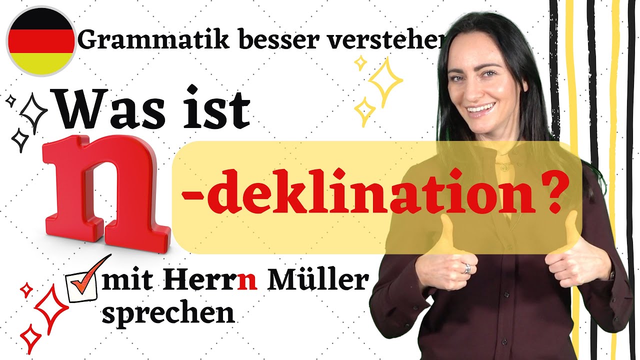 🇩🇪 Was ist n-Deklination? 🧐 - YouTube