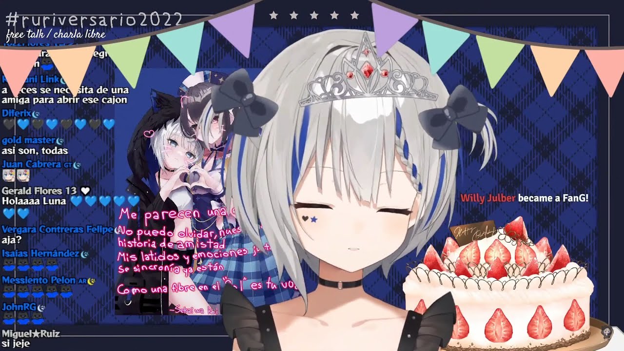 Luna sobre lo que pasan las Vtuber detrás de cámaras y de como ella ...
