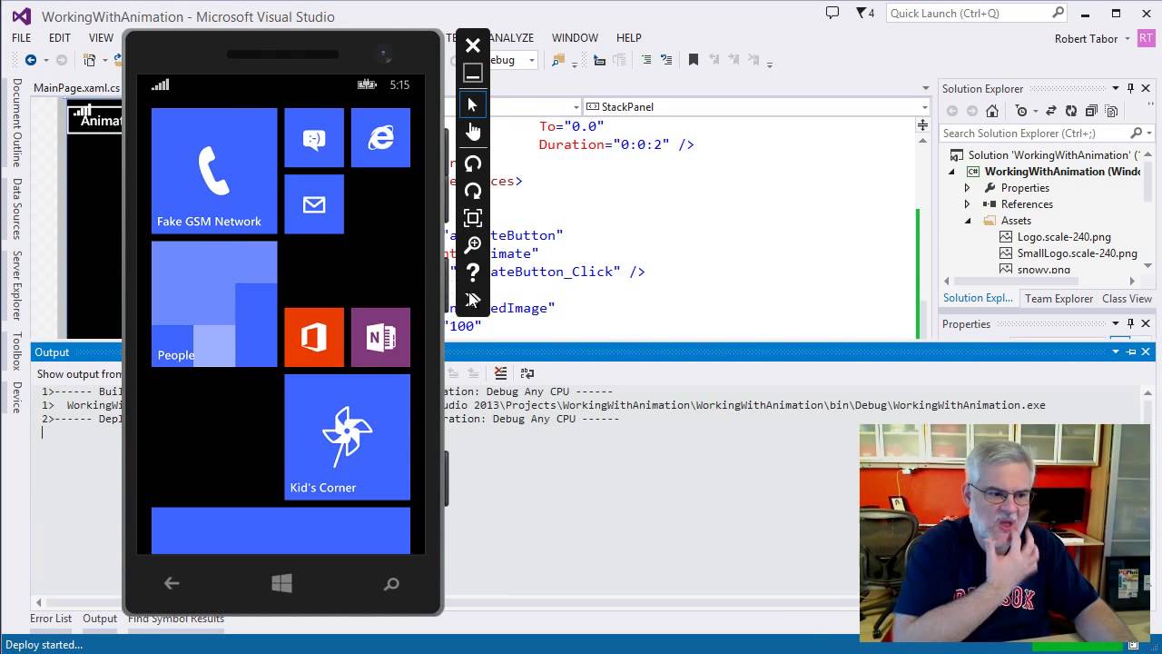 Windows Phone 8.1 Development for Absolute Beginners Part 27 - 30 - YouTube