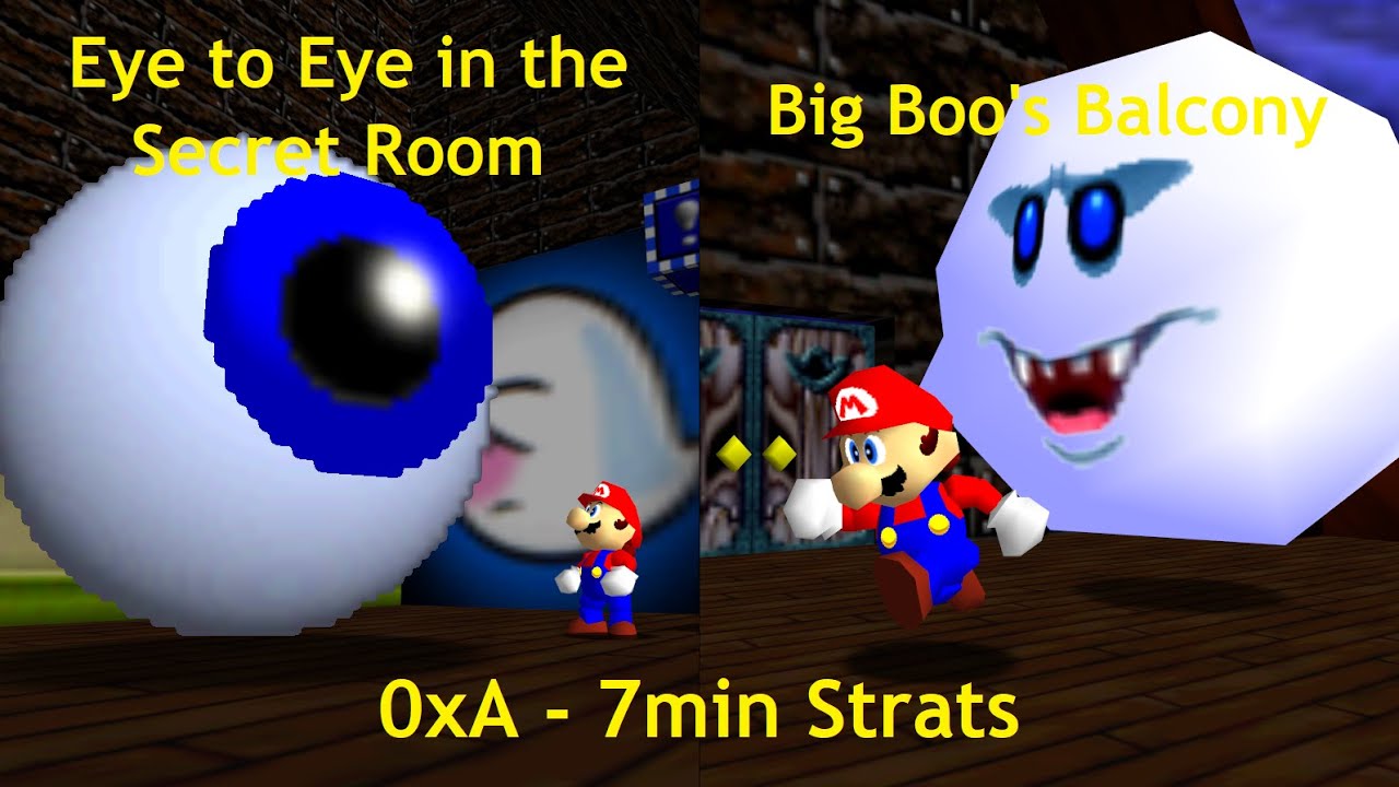BBH - Eye to Eye in the Secret Room & Big Boo's Balcony - 0xA 7min ...