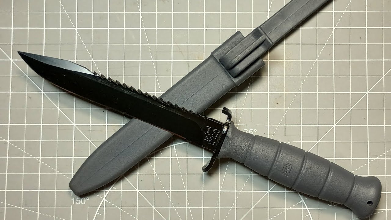 Glock field knife perfection - YouTube