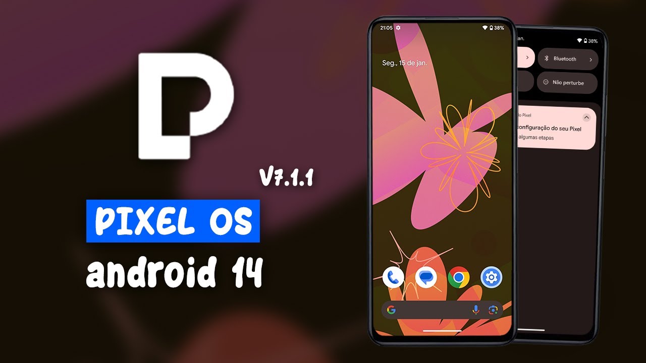 📱CONHECENDO UM POUCO SOBRE ESSA ROM! PIXYS OS v.7.1.1 COM ANDROID 14 | POCO X3 PRO - YouTube