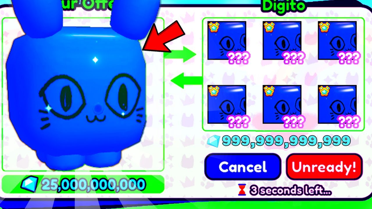 Trading TITANIC BLUE BALLOON CAT for the BEST OFFERS.. | Pet Simulator ...