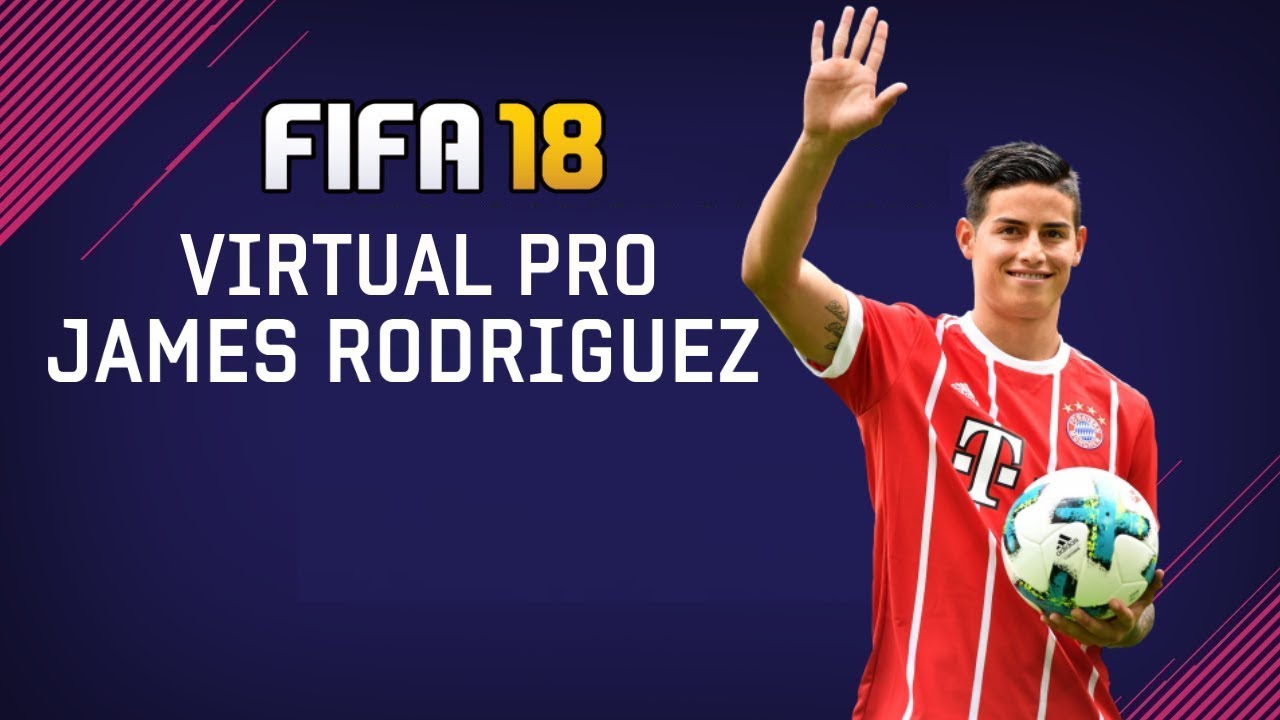 FIFA 18 - James Rodriguez Pro Clubs Look Alike - YouTube