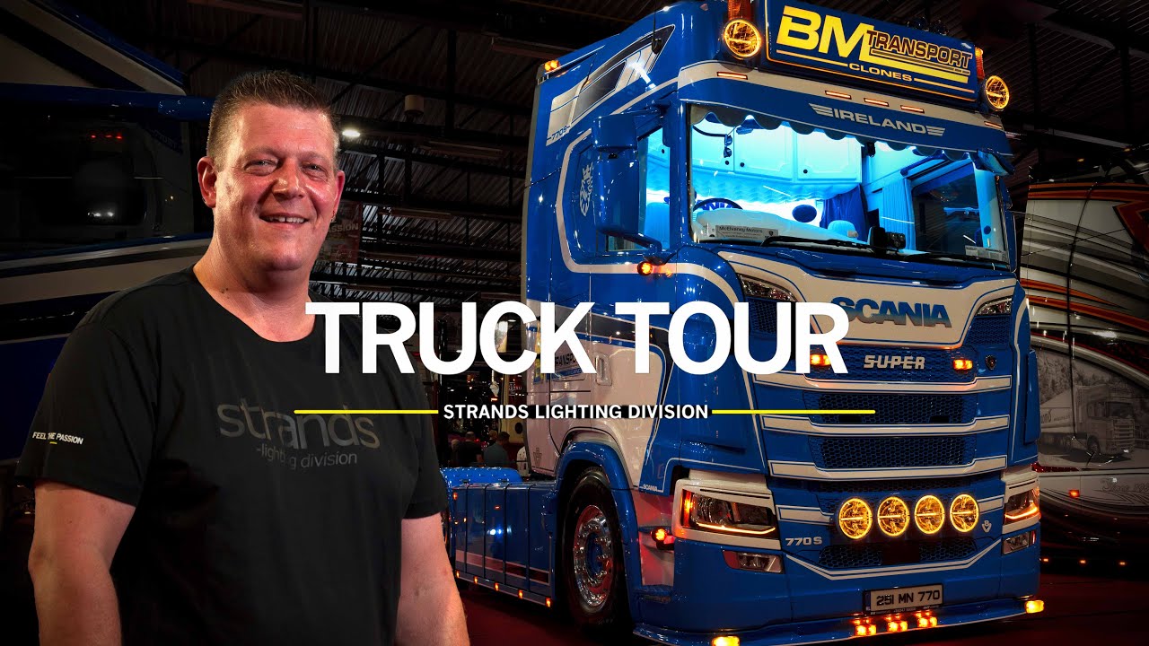 TRUCK TOUR – BM TRANSPORT – STRANDS LIGHTING DIVISION - YouTube