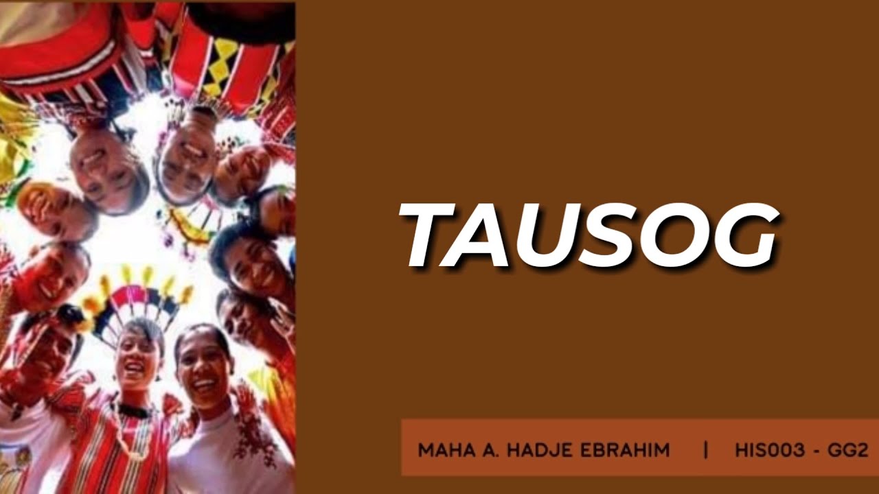 TAUSOG VIDEO PRESENTATION - YouTube