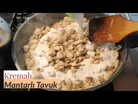 Kremalı Mantarlı Tavuk - Naciye Kesici - Yemek Tarifleri