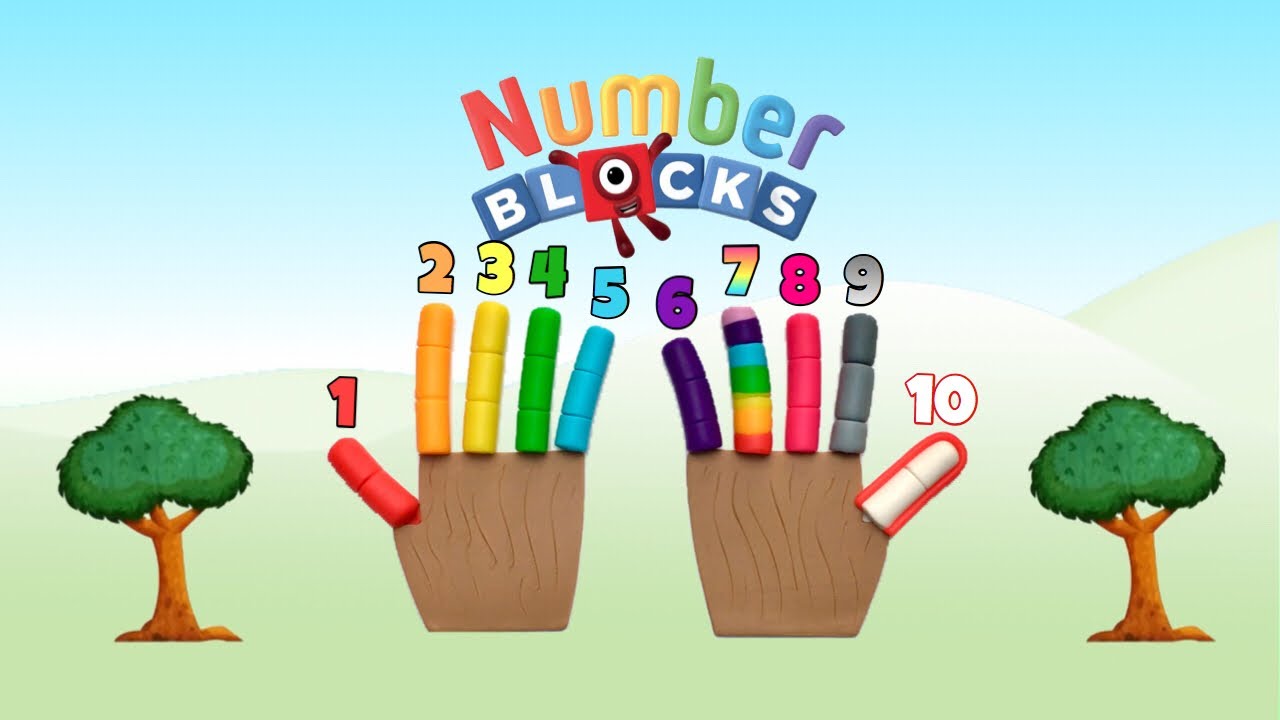 Play Doh Hands How To Make Numberblocks Out Of Play Doh #Numberblocks # ...