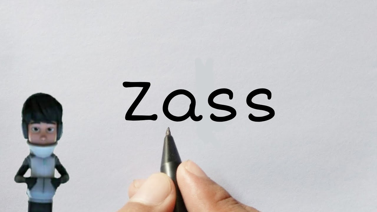 KEREN,kata ZASS menjadi gambar EJEN ZASS 😀 - YouTube
