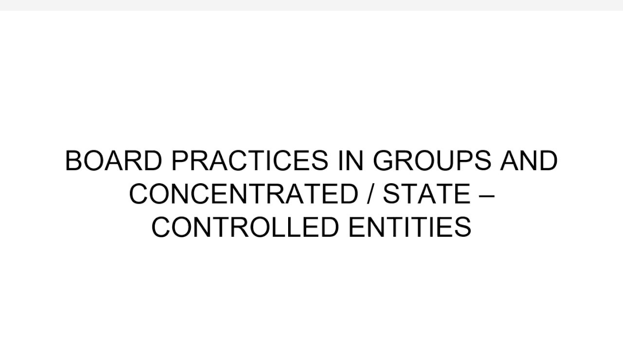 Paul Ostling Board Issues Controlling Shareholders - YouTube