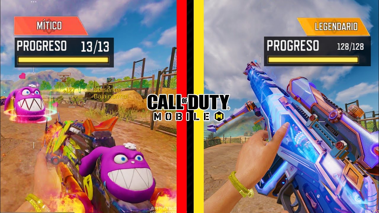 ASI SE VEN TODAS LAS LEGENDARIAS Y MITICAS EN UN SOLO VIDEO (COD MOBILE ...
