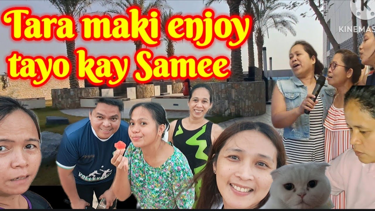 Sam's bday Party I Ihaw ihaw I Bonding w/ my friends I Dubai 2023 - YouTube