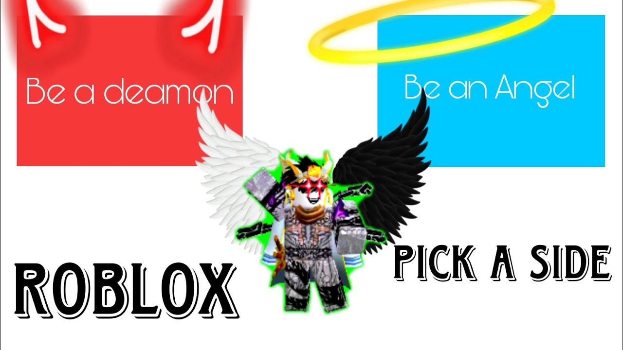 Playing Roblox Pick A Side || MEME - YouTube