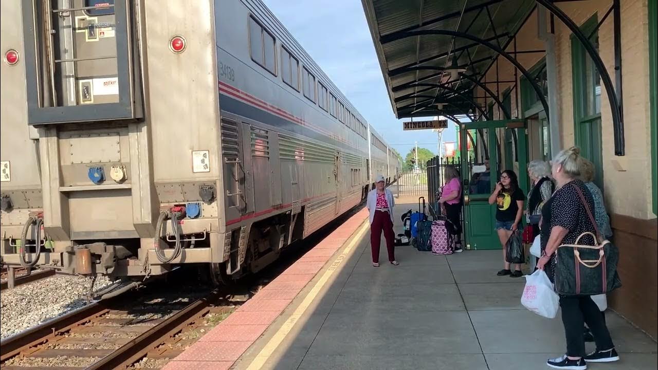 2023-07-11c Amtrak #22 Texas Eagle Eastbound - YouTube