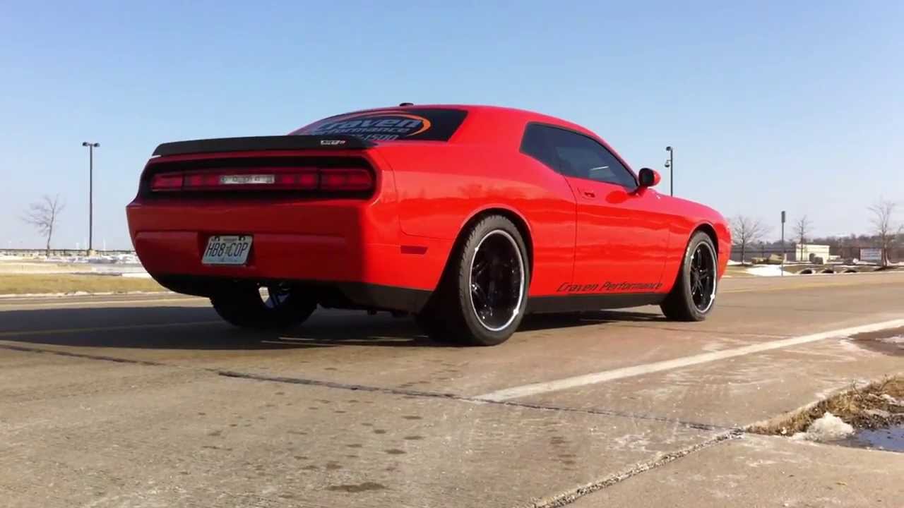 Craven Performance 572" Hemi Powered 2009 Challenger SRT8 T-Brake ...
