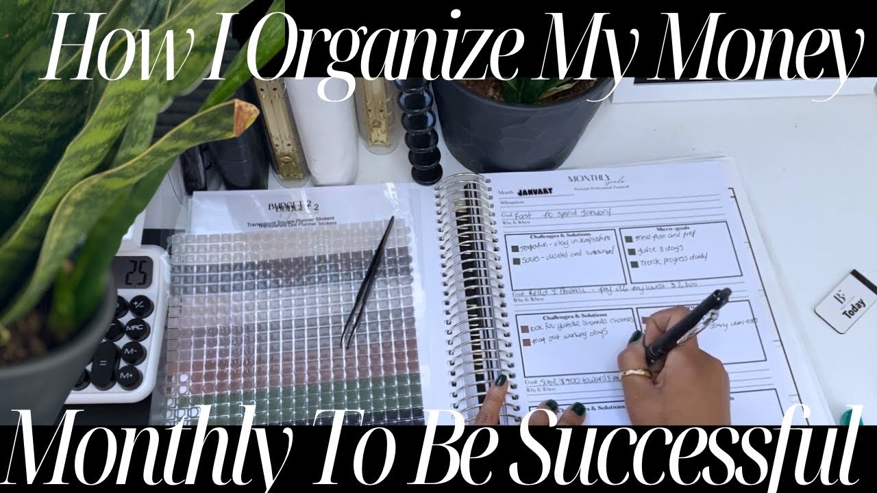 Master Your Finances in January | Money Goals | Spending Tracker | Bill ...