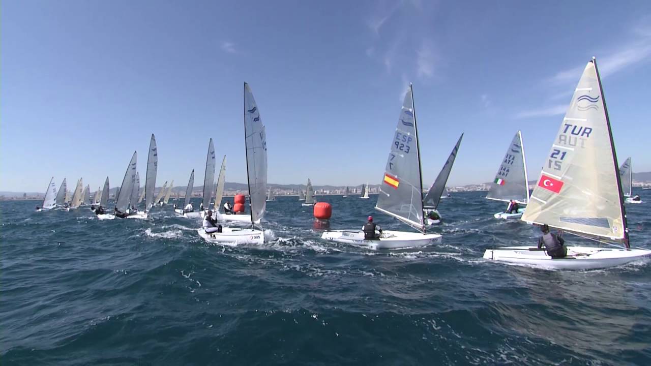 Power and finesse - Olympic Finn Sailing - YouTube