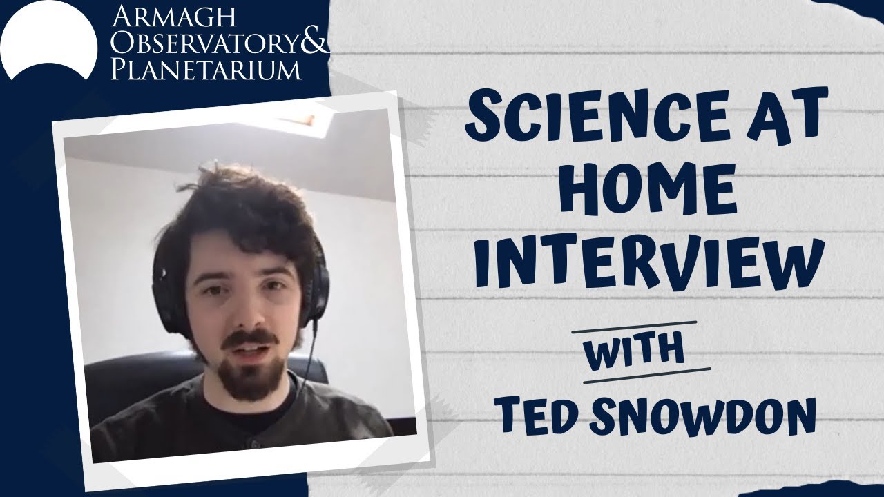 Science at Home Interview with Ted Snowdon - YouTube