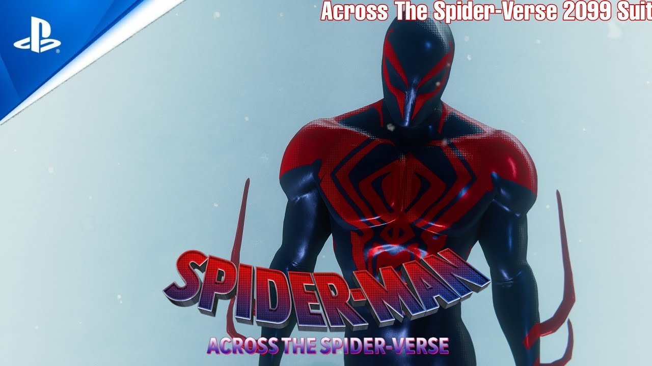NEW Across The Spider-Verse 2099 Suit Spider-Man Miguel O'Hara Mod ...
