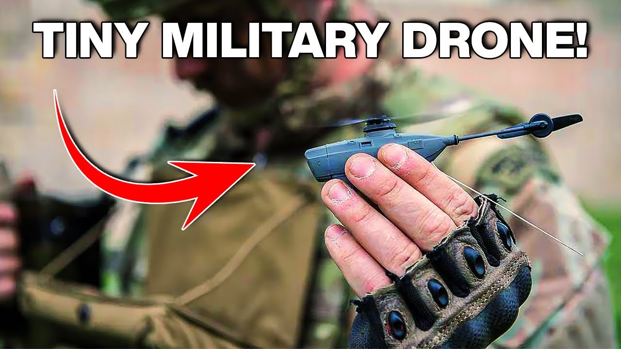 PD 100 Black Hornet the combat drone that can fit in the palm of your ...