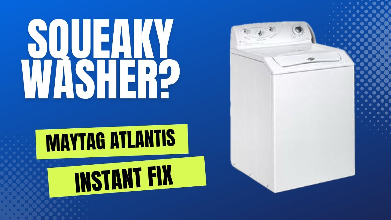 Fixing a Squeaky Maytag Atlantis Washer Brake! - YouTube