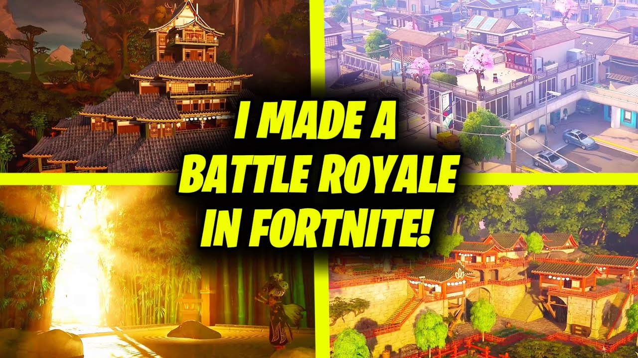 I Made a JAPANESE Battle Royale Map In Fortnite Creative! (New Era ...