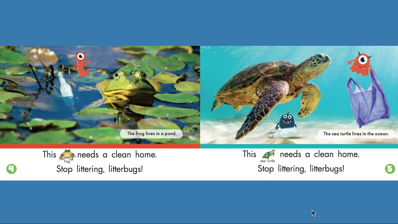 Scholastic "Don't Be a Litterbug" - YouTube